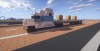 Kenworth T680 Sleeper Semi Truck & Flatbed Trailer Minecraft Map
