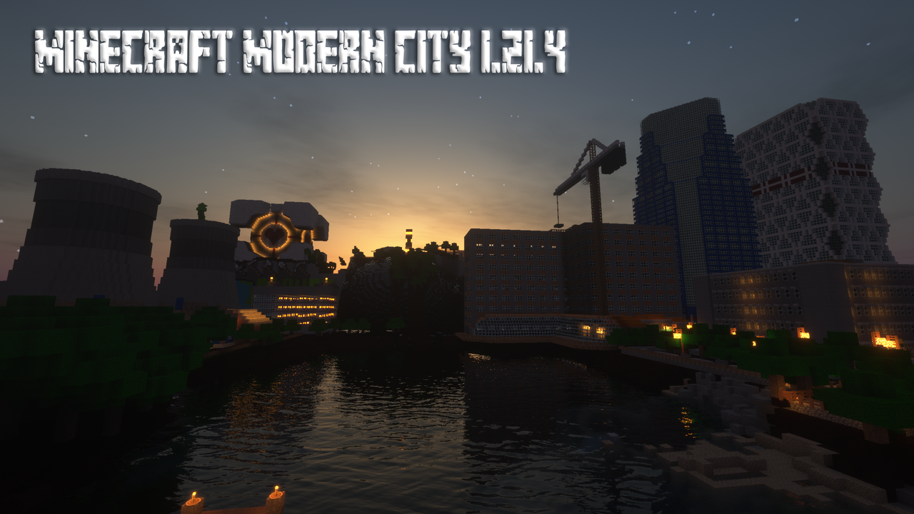 Minecraft Ultra Modern City City Minecraft Maps
