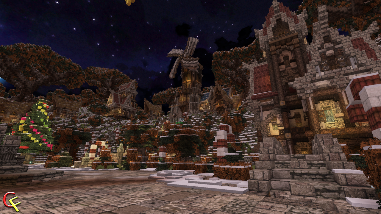 Christmas lobby Minecraft Map