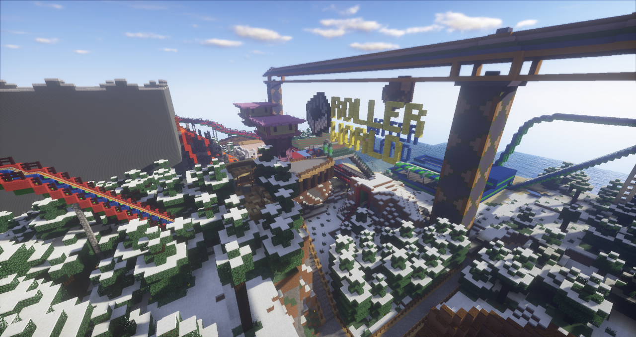 RollerWorld Resort (1.12+) Official Resource Pack [v.2] Minecraft ...