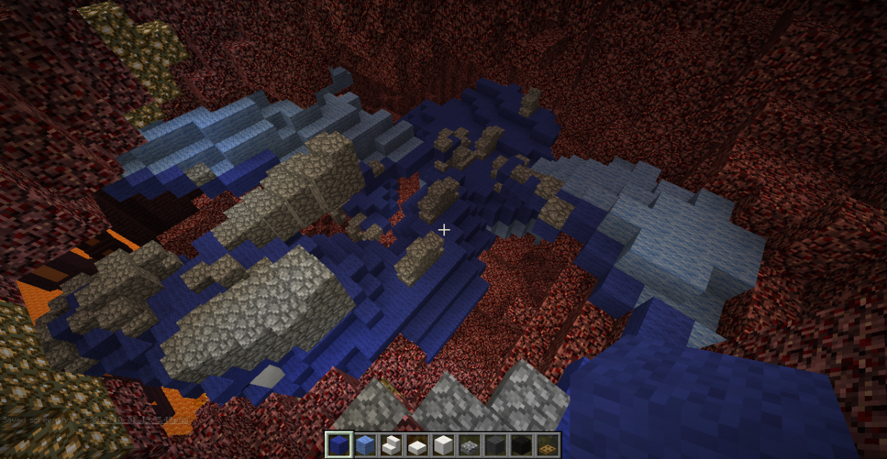 Sapphire Nether Dragon Minecraft Map