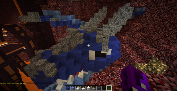 Sapphire Nether Dragon Minecraft Map