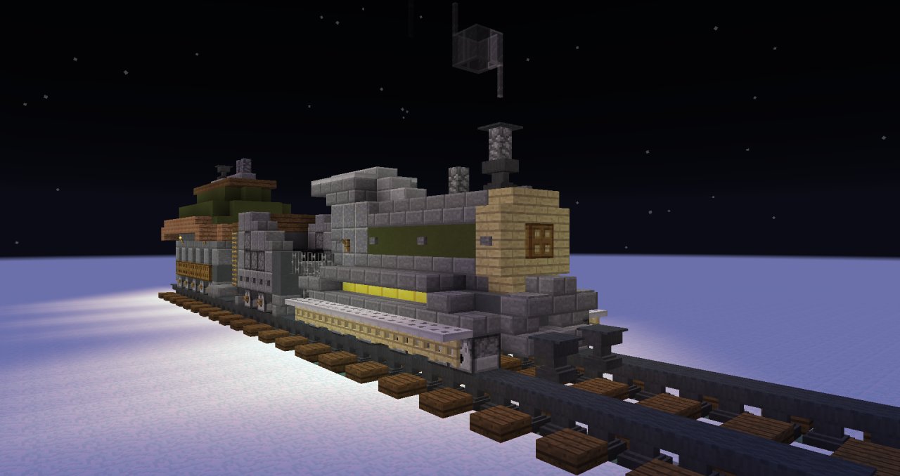 ️ Christmas Builds 3/25 🎁 EPIC TRAIN Minecraft Map