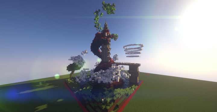 Minecraft 50x50 Build Challenge | Day 3 Minecraft Map