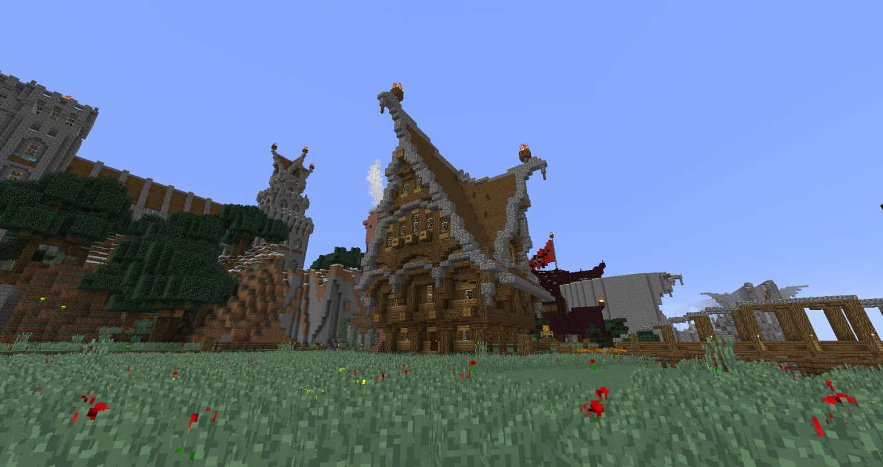 Steampunk/Medieval/Gothic House and Castle designs Minecraft Map
