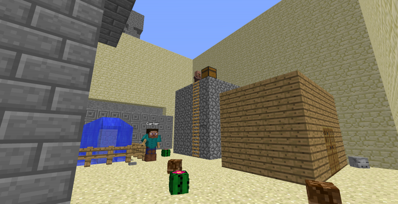 SuperFurious Find the Button Minecraft Map