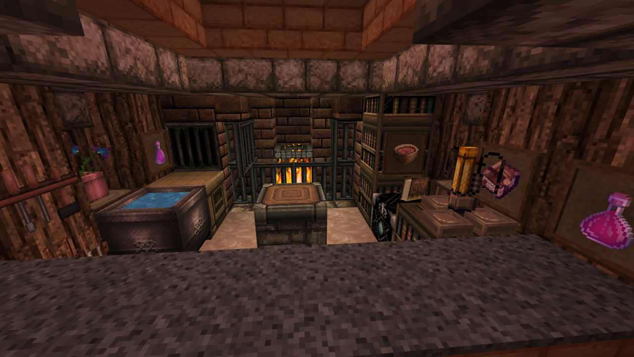 Three Pathway Shoppes Minecraft Map