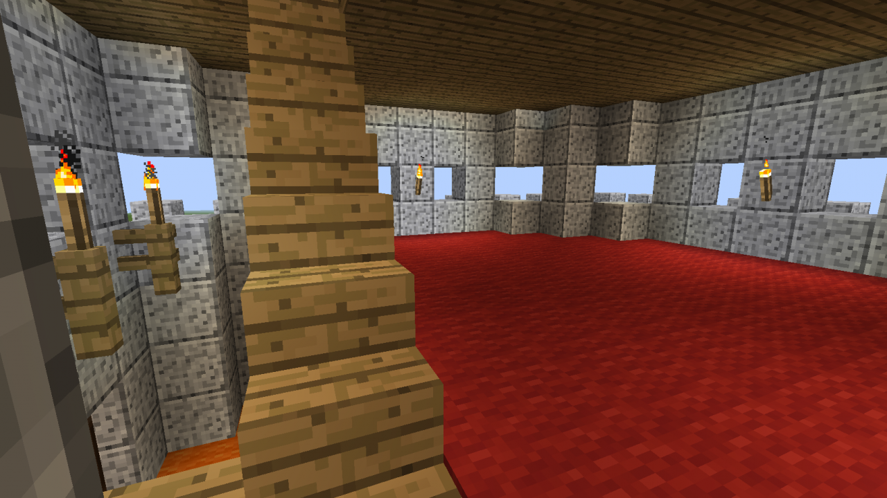 Portuguese Buildings: 17th Century Barracks Minecraft Map