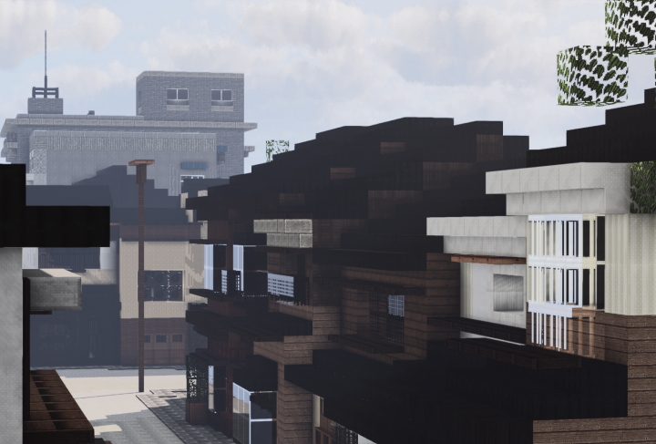 Hosono Shoji Building, Gobanmachi, Toyama, Japan Minecraft Map