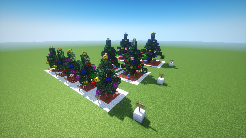 Christmas Tree Pack - Happy Holidays Minecraft Map
