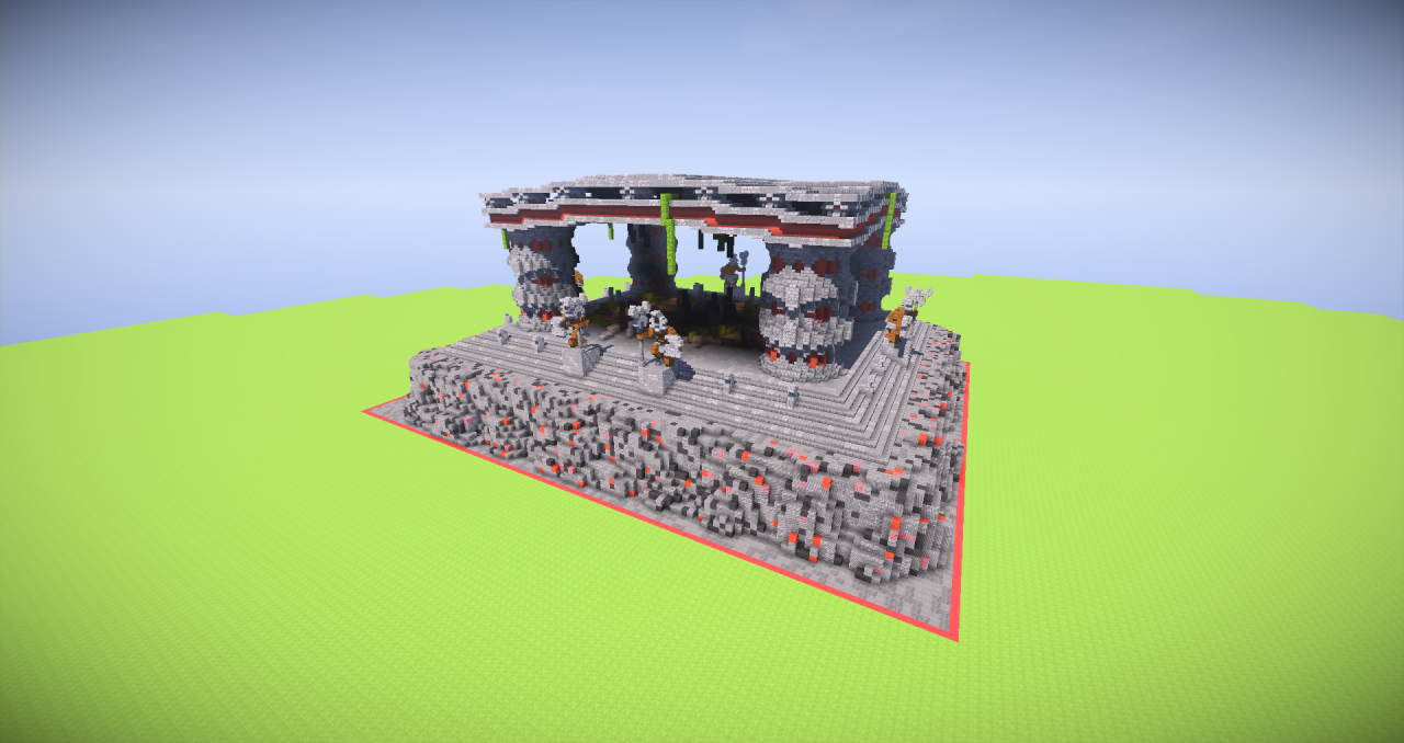 Ancient Greek Temple [KOTH] Minecraft Map