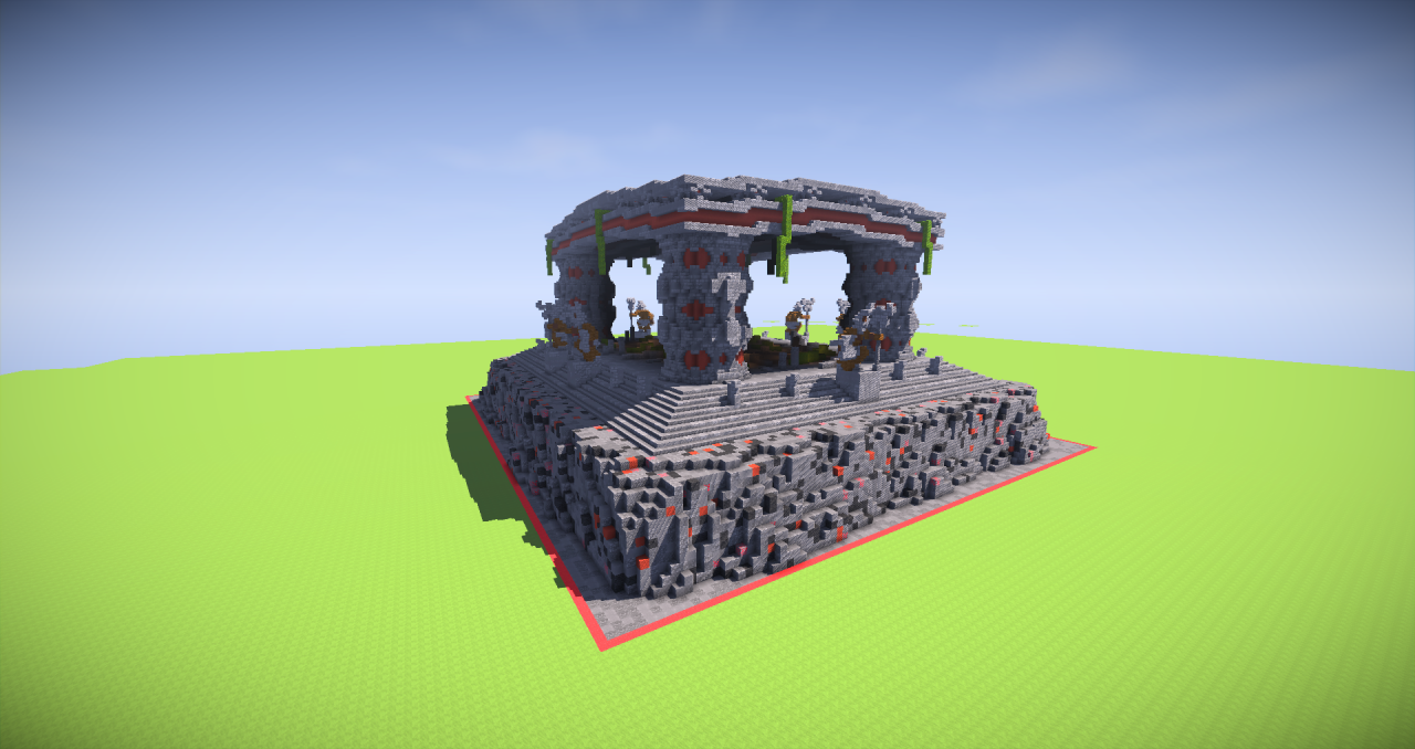 Ancient Greek Temple [KOTH] Minecraft Map