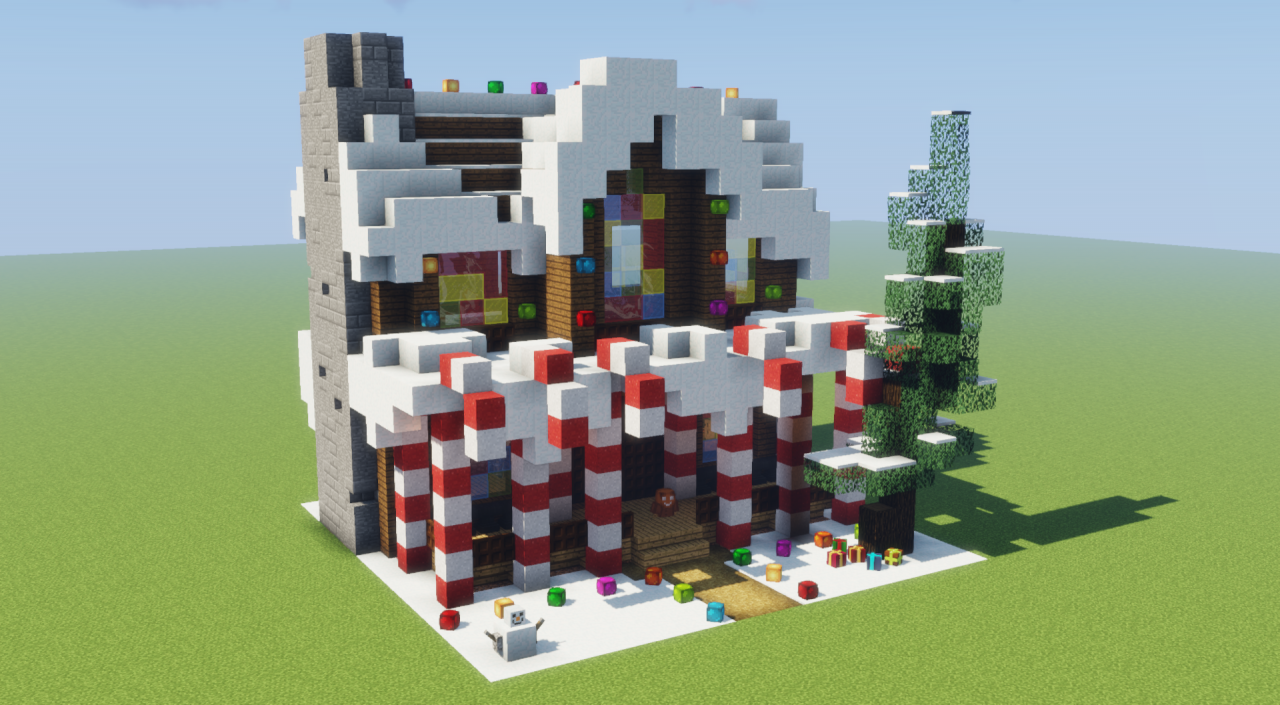Gingerbread House Minecraft Map