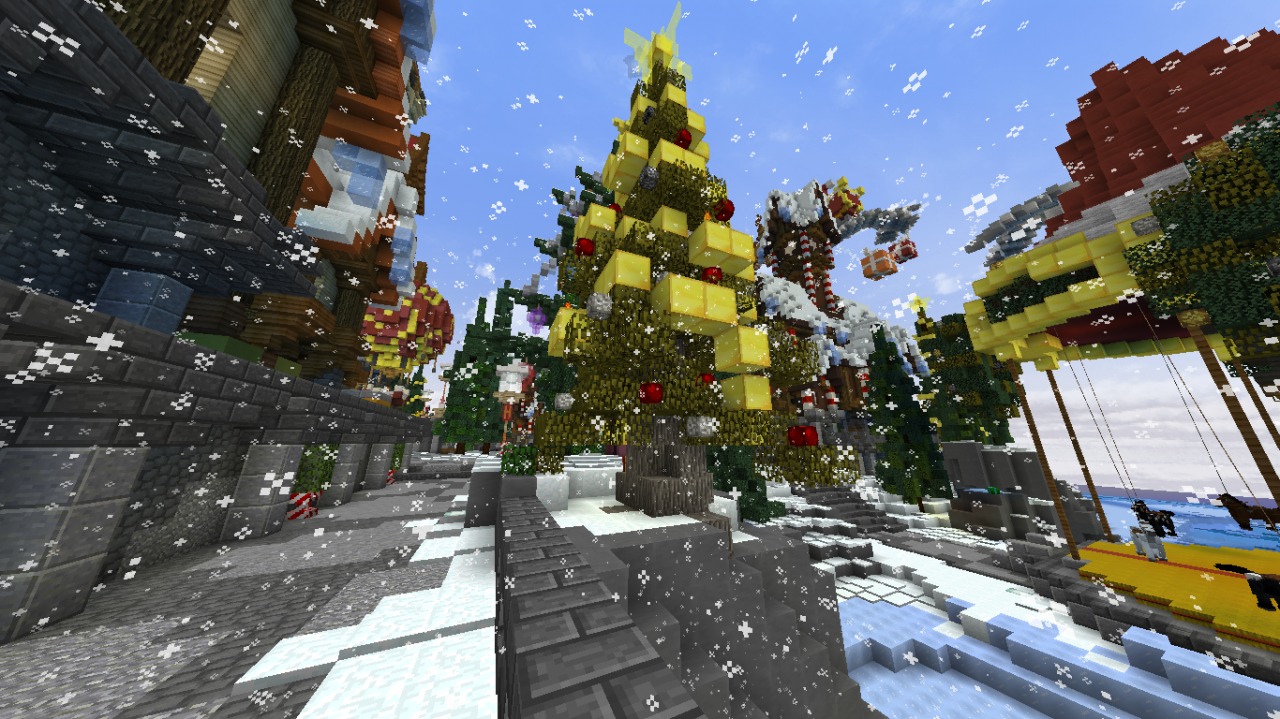 Snowfall | A Winter and Christmas Pack (with Snow mod) Minecraft ...