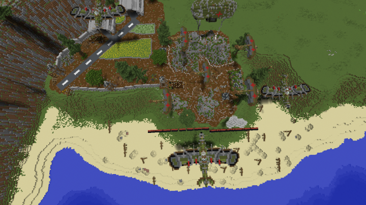 TrenchCrafters | World War 2 Minecraft Server | Spawn Map Project Minecraft Map