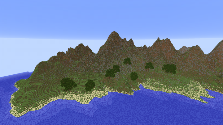 Custom Island Minecraft Map