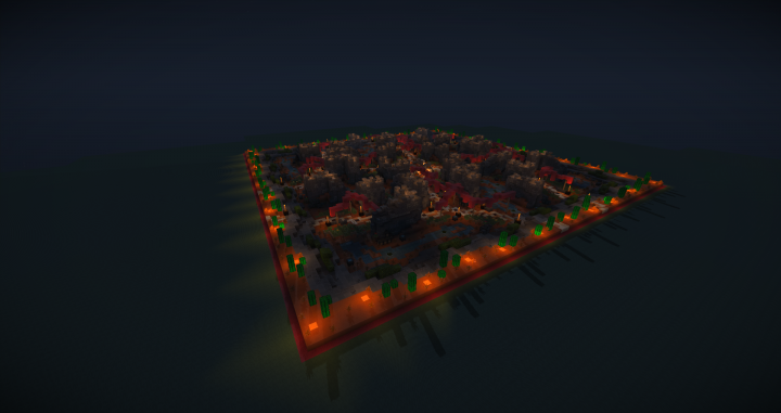 Desert Village [KOTH] Minecraft Map