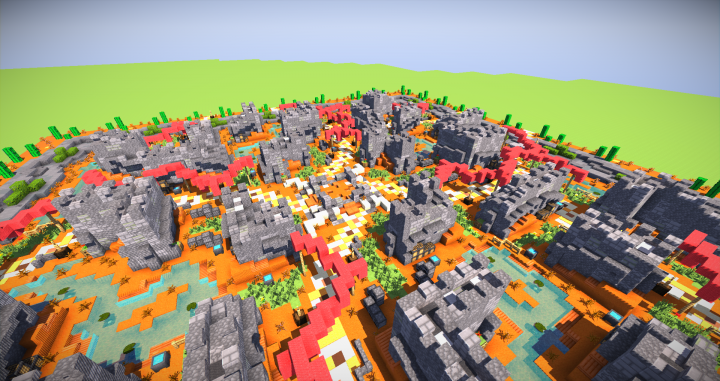 Desert Village [KOTH] Minecraft Map