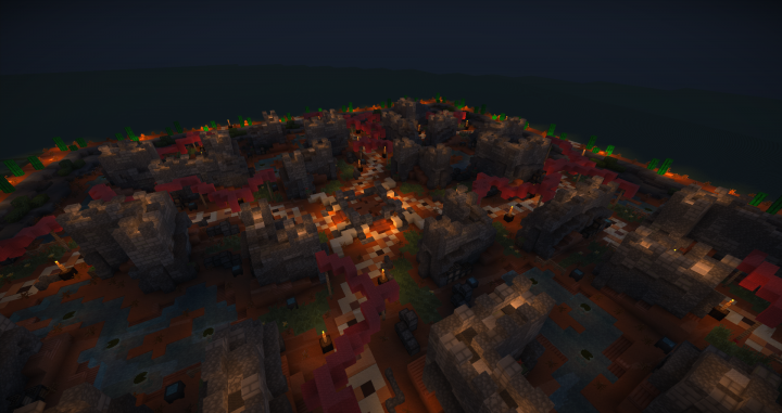 Desert Village [KOTH] Minecraft Map