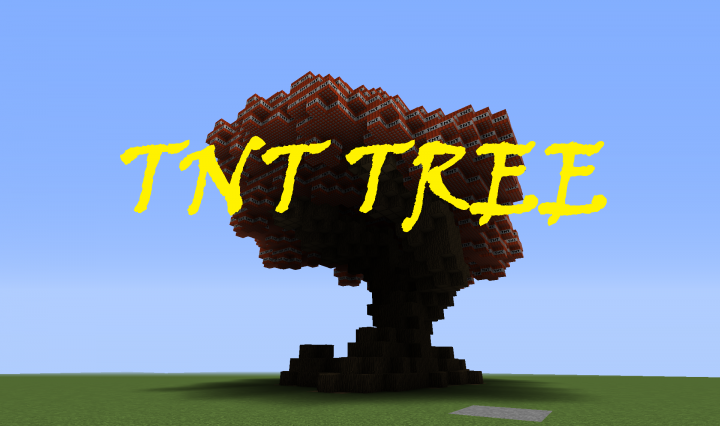 Large TNT Tree Minecraft Map