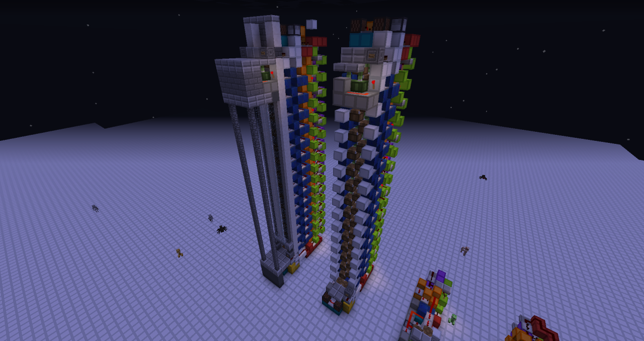 2 FLOOR UP&DOWN INSTANT CALL ELEVATOR Minecraft Map