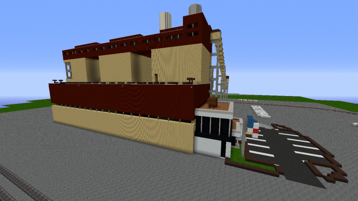 Coal Power plant Minecraft Map
