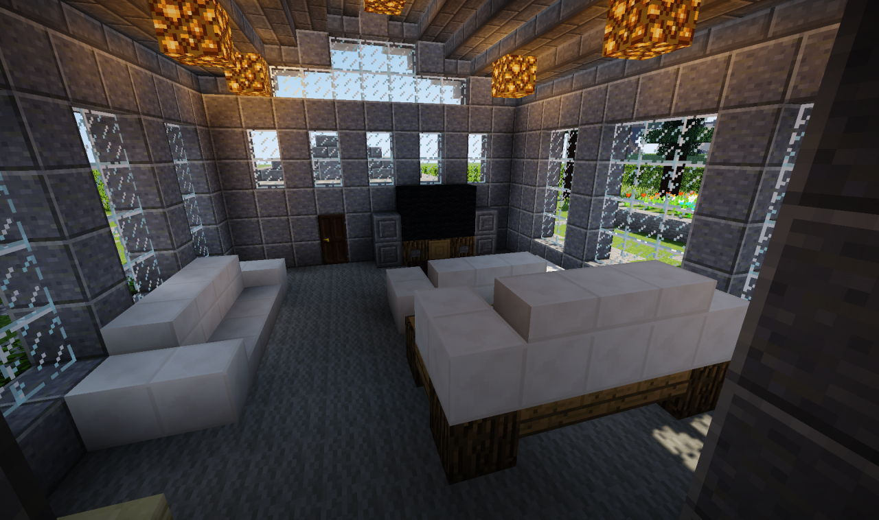 ANDESITE COUNTRY HOME +Yard Minecraft Map