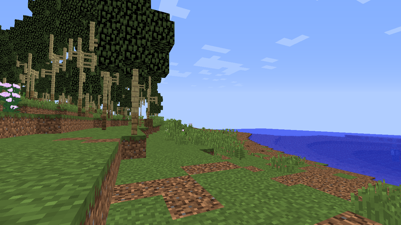Castom russian trees for worldpainter Minecraft Map