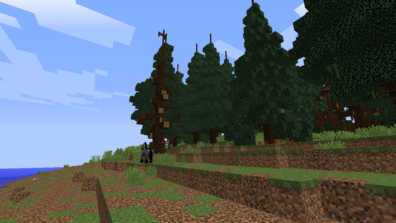 Castom russian trees for worldpainter Minecraft Map