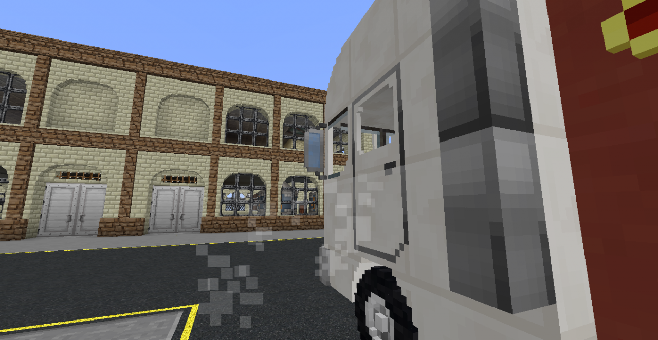 Chisel & Bits Box Truck Minecraft Map