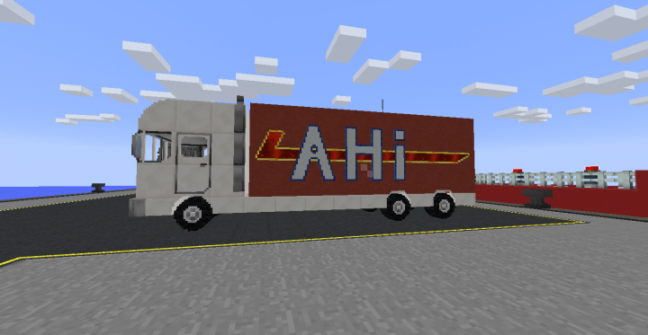 Chisel & Bits Box Truck Minecraft Map