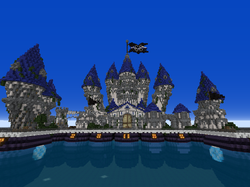 Overwater Castle ! ^^ [1 weeks build][Germa66] Minecraft Map