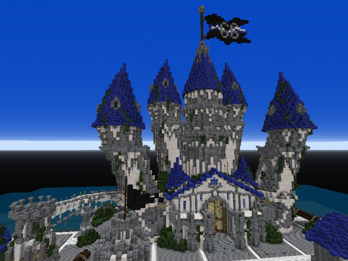 Overwater Castle ! ^^ [1 weeks build][Germa66] Minecraft Map