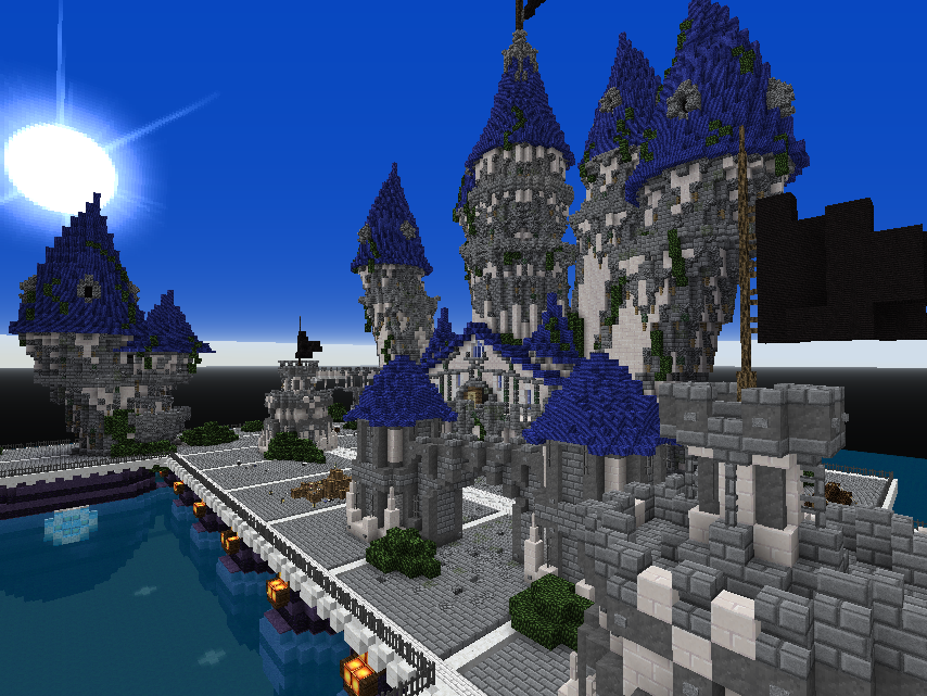 Overwater Castle ! ^^ [1 weeks build][Germa66] Minecraft Map