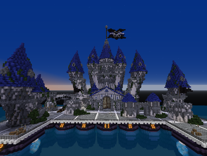 Overwater Castle ! ^^ [1 weeks build][Germa66] Minecraft Map