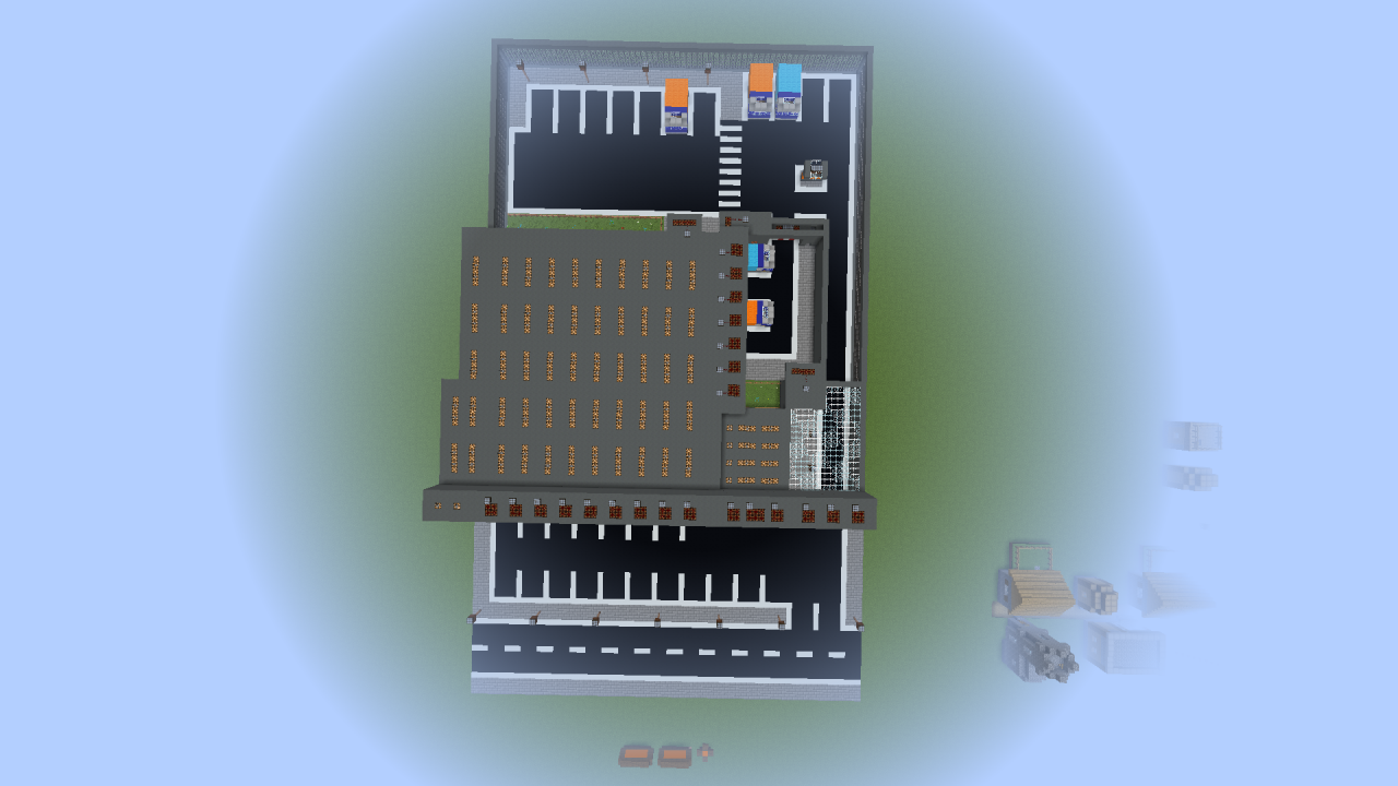 CoreCorp Factory - Production Line, Store, Parking, Shipping and more ...