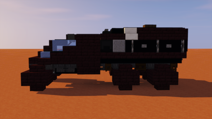 Mars Rover Vehicle Navigator Minecraft Map