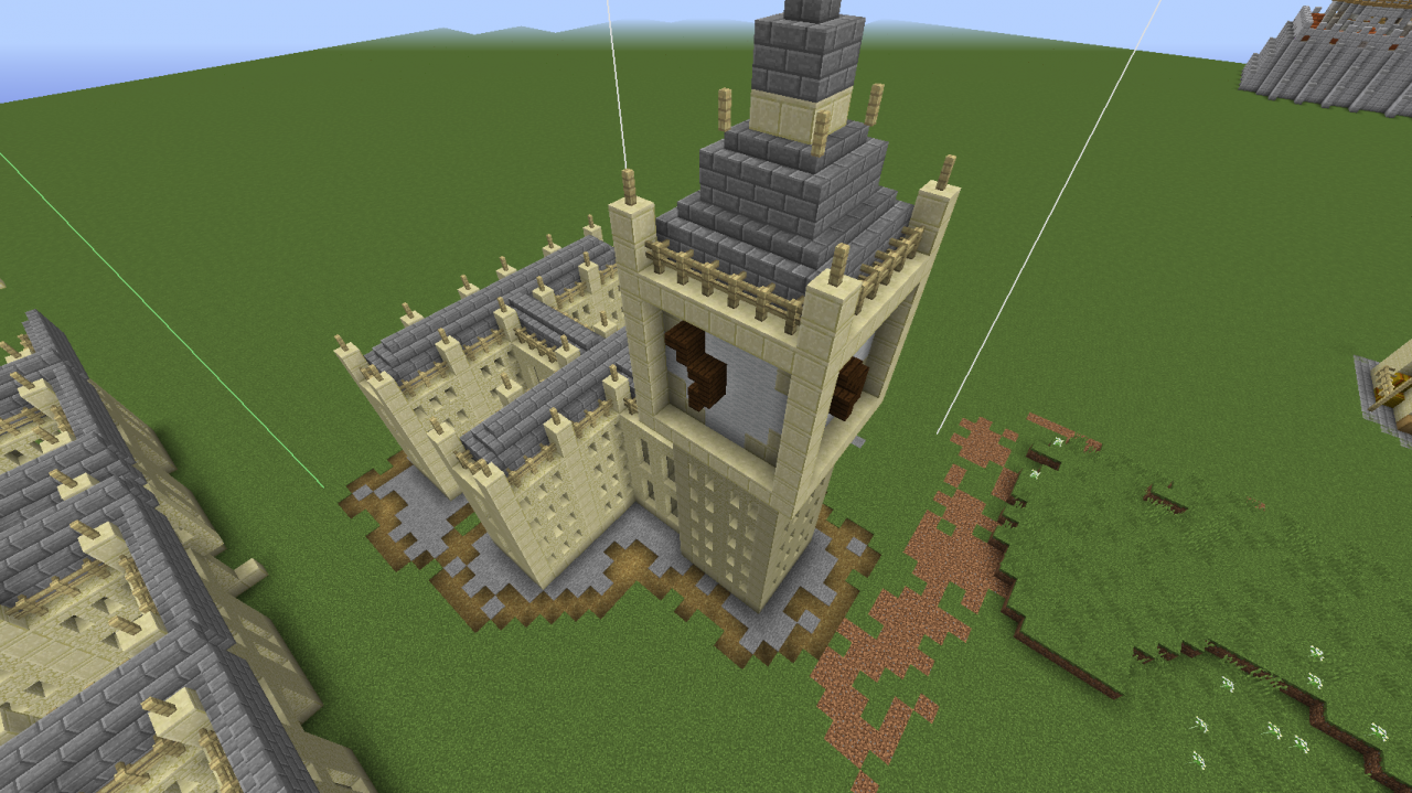 England: Town center Minecraft Map