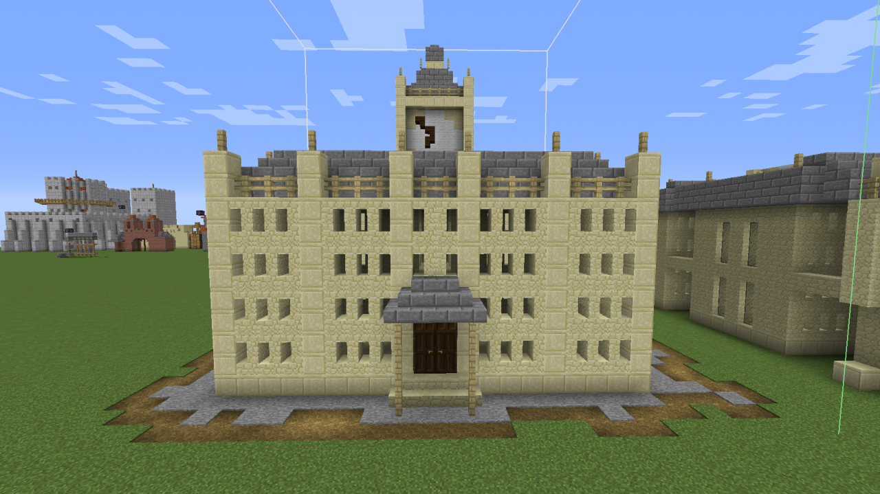 England: Town center Minecraft Map