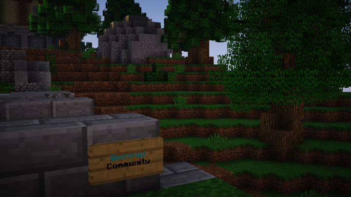 DCommunity | Survival Lobby [Building] Minecraft Map