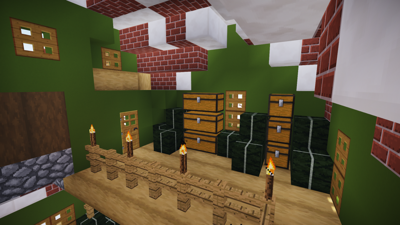 Elf Workshop Minecraft Map