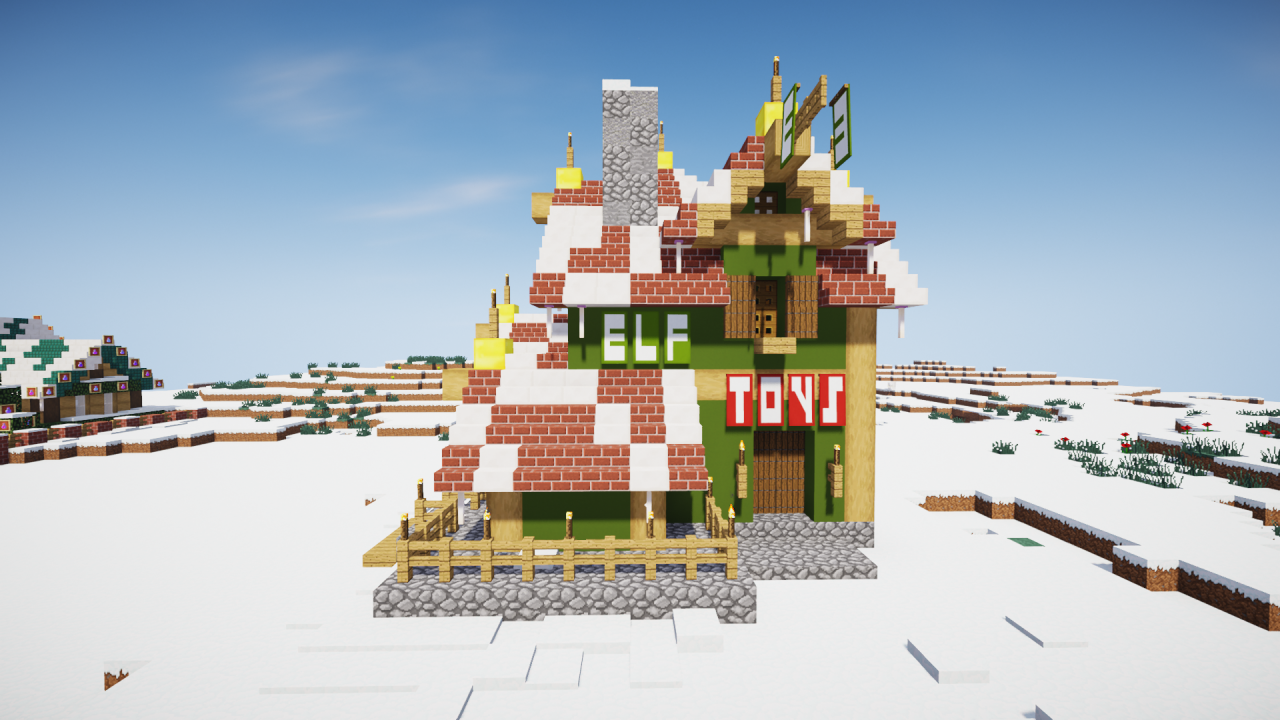 Elf Workshop Minecraft Map
