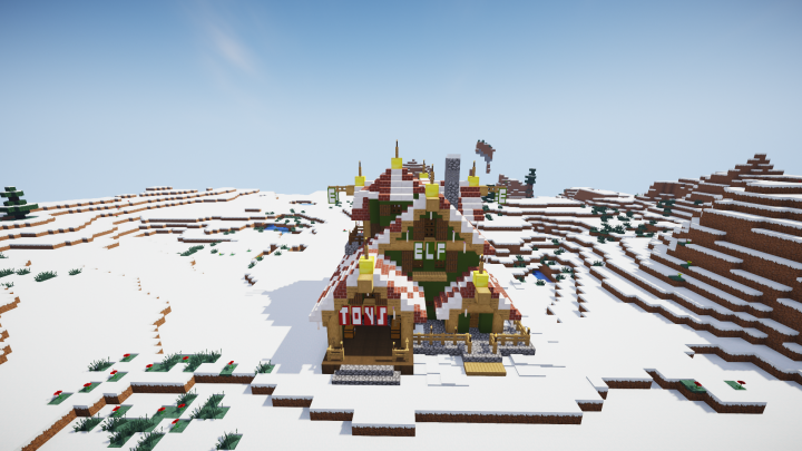 Elf Workshop Minecraft Map