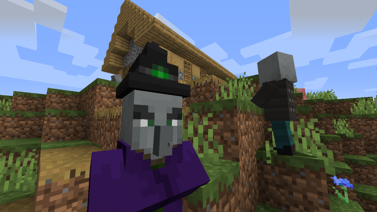 Illager witch 1.14 (vannila tweak) Minecraft Texture Pack