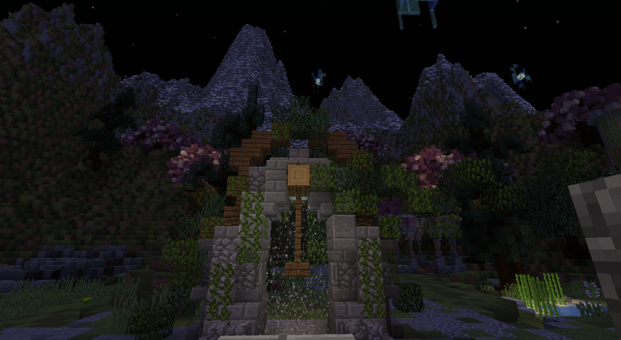 Floating Island Hub Minecraft Map