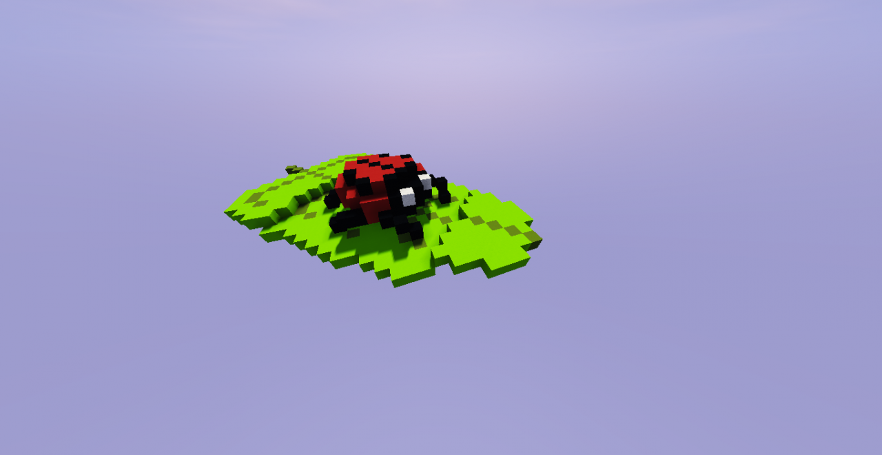 Ladybug in a Leaf Minecraft Map