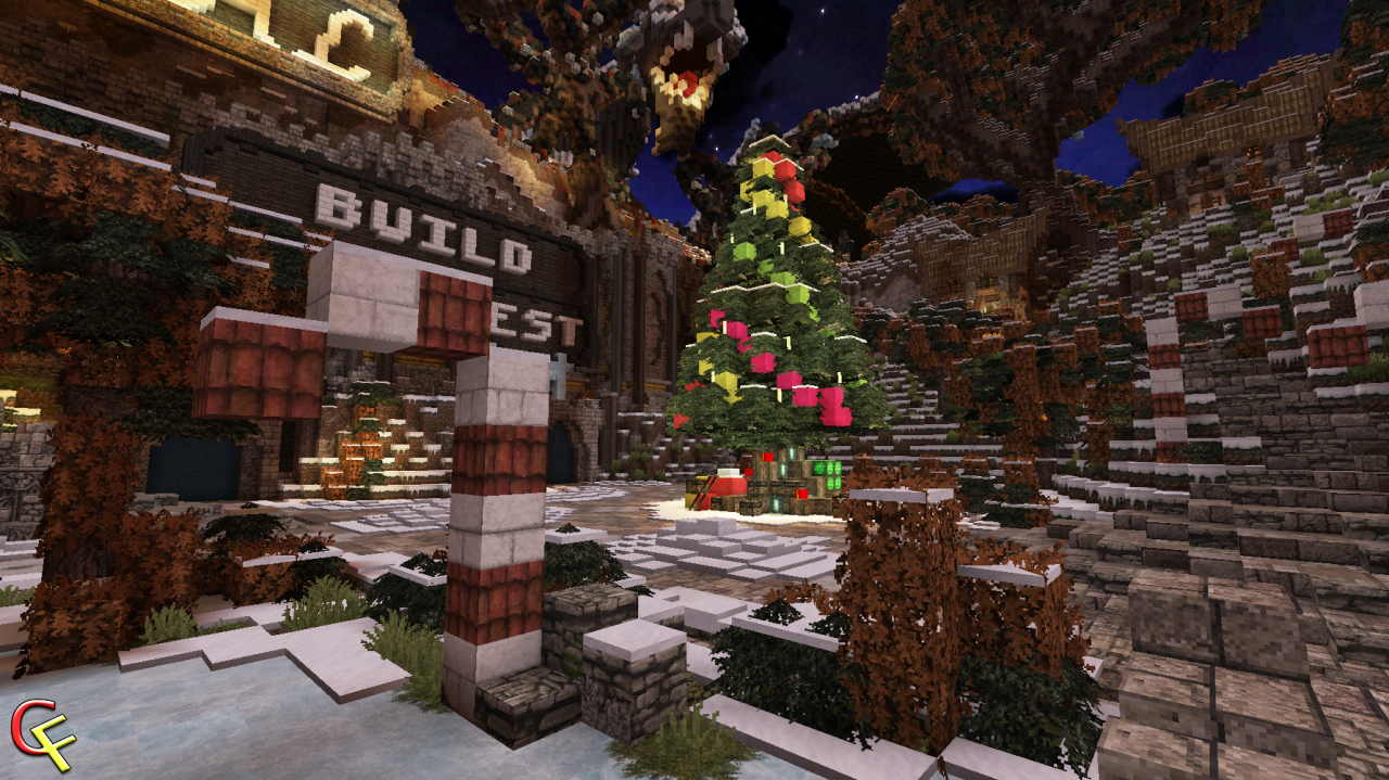 Christmas lobby Minecraft Map
