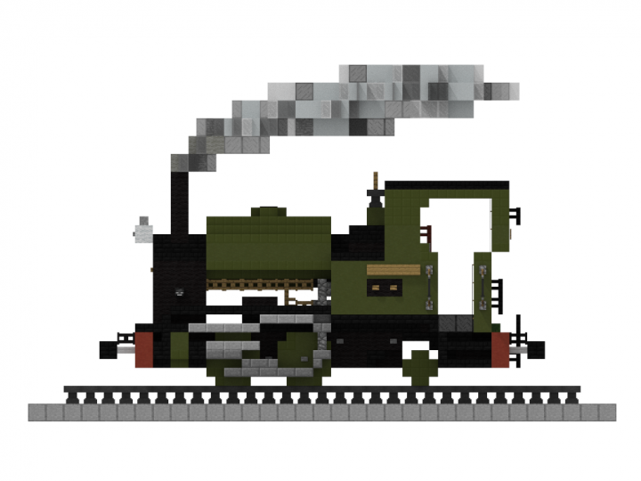 Kerr Stuart 0-4-2ST 'tattoo' class | 5:1 steam locomotive Minecraft Map