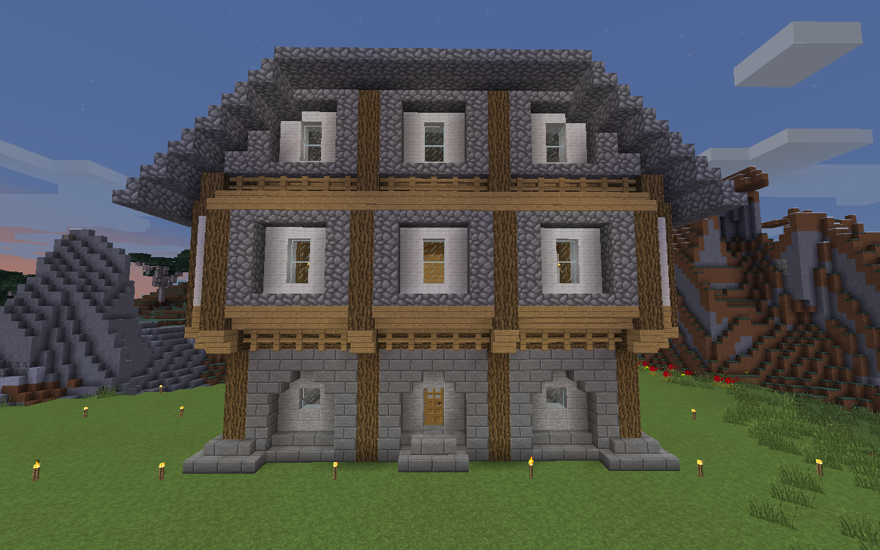 Medieval Manor House Minecraft Map