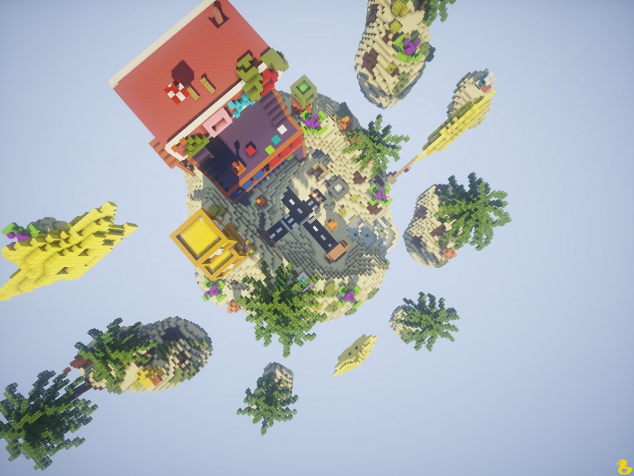 Jungle Arcade Lobby Minecraft Map